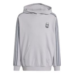 adidas originals Sweatshirt 'Adidas x Minecraft' Jungen Gr&ouml;&szlig;e 164 grau / hellgrau / offwhite