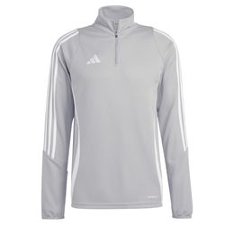 adidas Performance Sportsweatshirt 'Tiro 24' Herren Gr&ouml;&szlig;e XL hellgrau / wei&szlig;