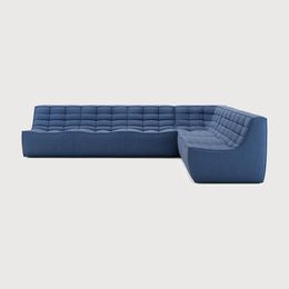 Ethnicraft N701 Modulare Sofagranitur 90° Quadratisch rechts