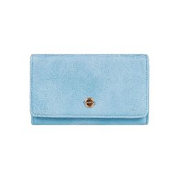 Roxy Brieftasche »Crazy Diamond« Cool Blue Stoff: Strukturiertes, Leder