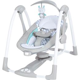 Ingenuity Babyschaukel &raquo;ConvertMe Swing-2-Seat Portable Swing - Raylan&laquo; mit automatischer Schaukelfunktion und Sound-Effekt grau