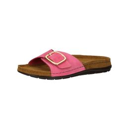 Rohde Hausschuh »Hausschuhe Leder« Pink 35 35 Verschluss: Schlupfschuh