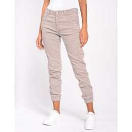 Gang Röhrenhose »Hosen Slim Fit 94RAFFAELA« pink etha old 31 - Normalgrößen Normalgrößen 31 Enspannter Jogger