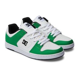 DC Shoes Sneaker »Manteca« Green/White/Yellow 8,5(41) 8,5(41) Obermaterial aus Leder, Nubuk, Wildleder oder Mesh