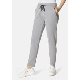 STOOKER WOMEN Damen STOOKER WOMEN Jogg Pants &raquo;Berlin Print Easy Fit&laquo; Tapered Fit Casual Stretch Mit Gummibund f&uuml;r Damen grau 40, L&auml;nge 29