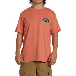 Billabong T-Shirt &raquo;Crayon Wave&laquo; Coral XS XS Kollektion: &bdquo;Still Filthy"-Kollektion