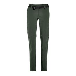 Maier Sports Funktionshose »Inara slim zip« Damen Wanderhose, zipp-off Outdoor-Hose, 4 Taschen, Slim Fit olivgrün 38 - Normalgrößen Normalgrößen 38...