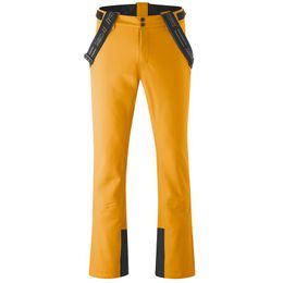 Maier Sports Skihose »Anton slim« Herren Schneehose mit Hosenträgern, wind/wasserdicht, Slim Fit gelbgrün 54 - Normalgrößen Normalgrößen 54...