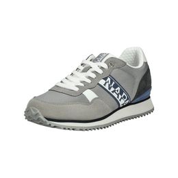 Napapijri Sneaker »Sneaker Lederimitat/Textil« Grau/Blau 44 44 Verschluss: Schnürung