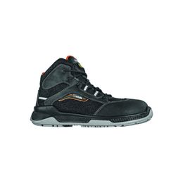 Sicherheitsstiefel Jaljab SAS Gr.41 schw./orange Leder/Nylon S3 SRC ESD EN20345 ; U-Power (JNU19-41)