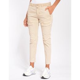 Gang Relaxhose &raquo;Hosen Relaxed 94MARTINA CARGO&laquo; beige 31 - Normalgr&ouml;&szlig;en Normalgr&ouml;&szlig;en 31 Relaxed Fit Hose mit mittlerer Leibh&ouml;he und verk&uuml;rzter...