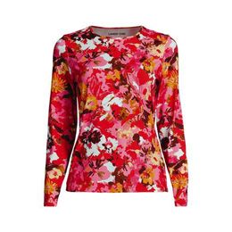 LANDS' END Badeshirt, Damen,  Rot, Nylon-Mischung, by Lands' End