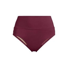 LANDS' END Bikinihose zum Umschlagen, High Waist,, Damen,  Rot, Elasthan/Nylon-Mischung, by Lands' End