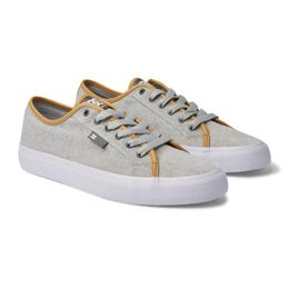 DC Shoes Sneaker »Manual« Grey/Light Grey 11(44,5) 11(44,5) Design mit Spezial-Canvasobermaterial