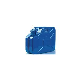 Kraftstoffkanister Inh.10l Signalblau RAL 5005 Stahlbl.L345xB165xH275mm Valpro (KN1334)