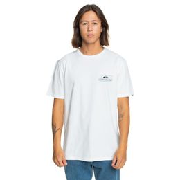 Quiksilver T-Shirt »Line By Line« White XL XL Stoff: Baumwollstoff [160 g/m2]