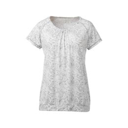 DEPROC Active Funktionsshirt »JULIET WOMEN« mit Allover-Print hellgrau 40 (M) 40 (M) Sportlich schickes Raglanshirt JULIET