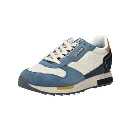 Napapijri Sneaker »Sneaker Leder/Textil« Navy/Weiß 42 42 Verschluss: Schnürung