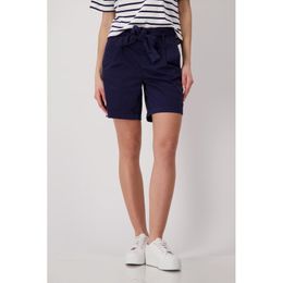 monari Shorts mit Bindeband navy blue 34 - N-Gr N-Gr 34 Trendige Shorts mit Bindeband in der Taille von monari