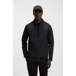BOSS Green Sweatjacke »FZ Urban Tech« mit dekorativen reflektierenden Details Black001 S S Sweatjacke von BOSS Green Menswear