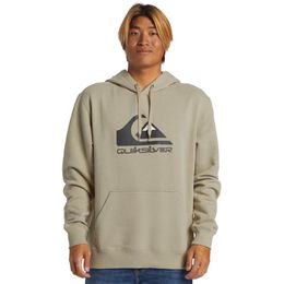 Quiksilver Hoodie &raquo;Big Logo&laquo; Plaza Taupe L L Stoff: Mischgewebe aus Baumwolle und Polyester