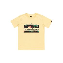 Quiksilver T-Shirt »Tropical Rainbow« Mellow Yellow 16 16 Stoff: Baumwollstoff [160 g/m2]