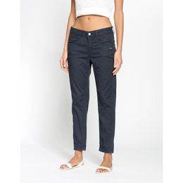 Gang Relaxhose »Hosen Relaxed 94AMELIE CROPPED« navy 27 - Normalgrößen Normalgrößen 27 Relaxed Fit Jeans mit mittlerer Leibhöhe und verkürzter...