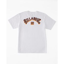 Billabong T-Shirt »Arch Fill« White S S Stoff: Baumwollstoff [160 g/m2]