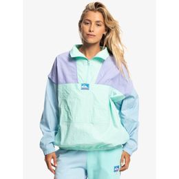 Quiksilver Outdoorjacke »x Stranger Things Lenora« Aruba Blue M M Material: Leinwandgewebe aus Polyamid
