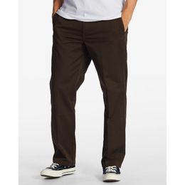 Billabong Outdoorhose »Carter« Dark Brown 31SM 31SM Stoff: Baumwoll-Polyester-Twill-Mischgewebe...
