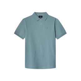 Hackett London Poloshirt Herren Größe M hellblau