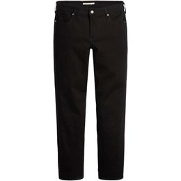 LEVI'S&reg; PLUS Levi's Plus Jeans '314 Shaping Straight ' Damen Gr&ouml;&szlig;e 41/42 schwarz