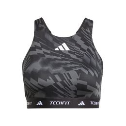 adidas Performance Sport-BH Damen Gr&ouml;&szlig;e XS grau / schwarz / wei&szlig;