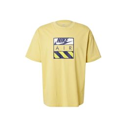 Nike Sportswear Shirt 'AIR' male Yellow size XS