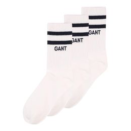 Gant Socken Mädchen Größe 34/36 nachtblau / weiß