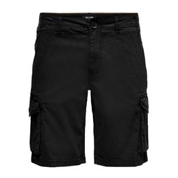 Only & Sons Only & Sons Shorts 'Mike' Herren Größe 35/36 schwarz
