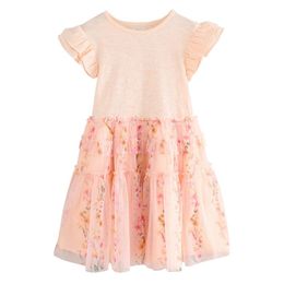 next Kleid Mädchen Größe 110 orange / pink / rosa