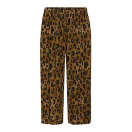 Kaffe CURVE Hose 'Molly Ami' Damen Gr&ouml;&szlig;e 44 umbra / brokat / schwarz