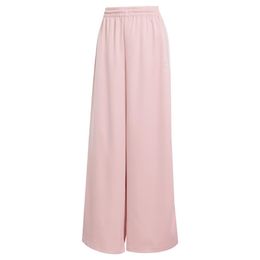 adidas originals Pants 'Satin Wide Leg Pants Ruffle' female Pink size XXL