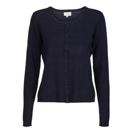 Minus Strickjacke 'New Laura' Damen Gr&ouml;&szlig;e XS dunkelblau