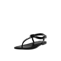 Pull&Bear Pull&bear T-Bar Sandals female Black size 38