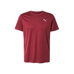 Puma Funktionsshirt 'Essential' Herren Gr&ouml;&szlig;e XXL weinrot / wei&szlig;