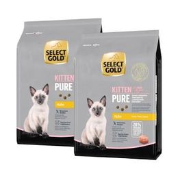 SELECT GOLD Pure Kitten Huhn 2x2,5 kg