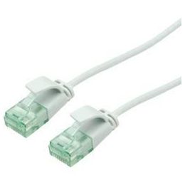 ROLINE RM UTP DataCenter Patchkabel Cat.6A (Class EA), slim, grau, 0,3 m