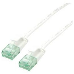ROLINE RM UTP DataCenter Patchkabel Cat.6A (Class EA), slim, wei&szlig;, 0,3 m