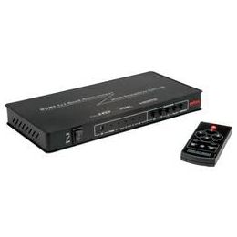 ROLINE HDMI 4x1 QUAD Multi-Viewer Switch, nahtlose Umschaltung