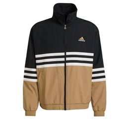 adidas originals Jacke 'Archive' Herren Gr&ouml;&szlig;e XS mokka / schwarz / wei&szlig;