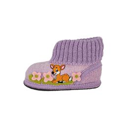 Beck Slippers 'Kitz' girl size 33 Olive / Lavender / Dark orange / Rose