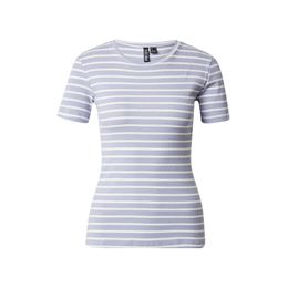 Pieces T-Shirt 'PCRUKA' Damen Gr&ouml;&szlig;e S lavendel / wei&szlig;