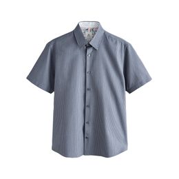 next Hemd Herren Gr&ouml;&szlig;e 5XL blau / wei&szlig;